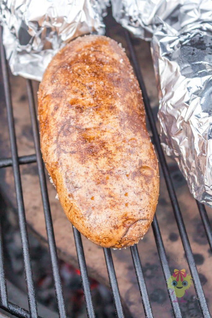 Smoked Baked Potatoes - The Kitchen Bucket List