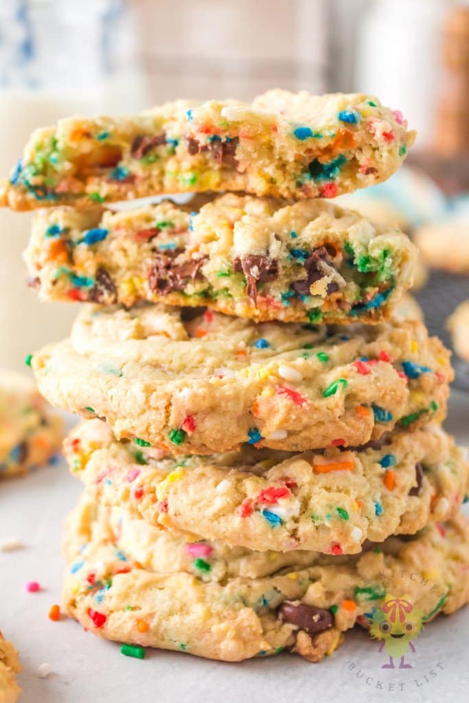 Funfetti Cookies - The Kitchen Bucket List