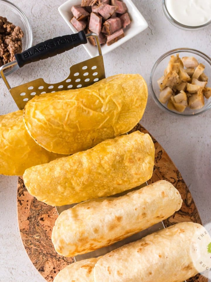 Scrambled Eggs on the Blackstone - The Kitchen Bucket List