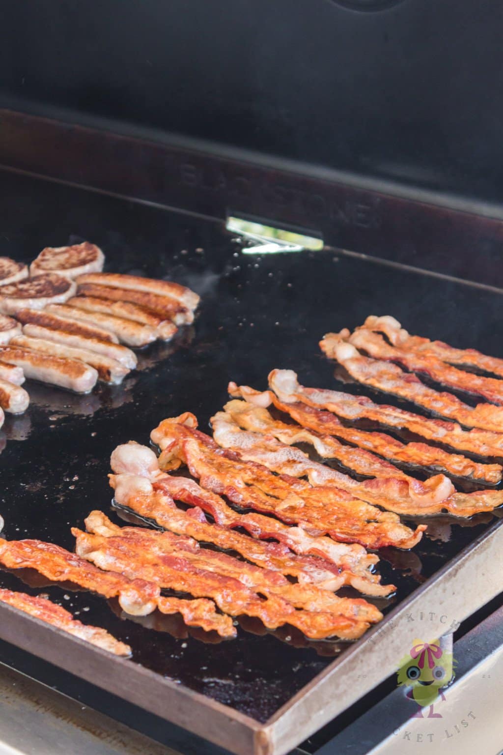 Blackstone Breakfast Meat - The Kitchen Bucket List