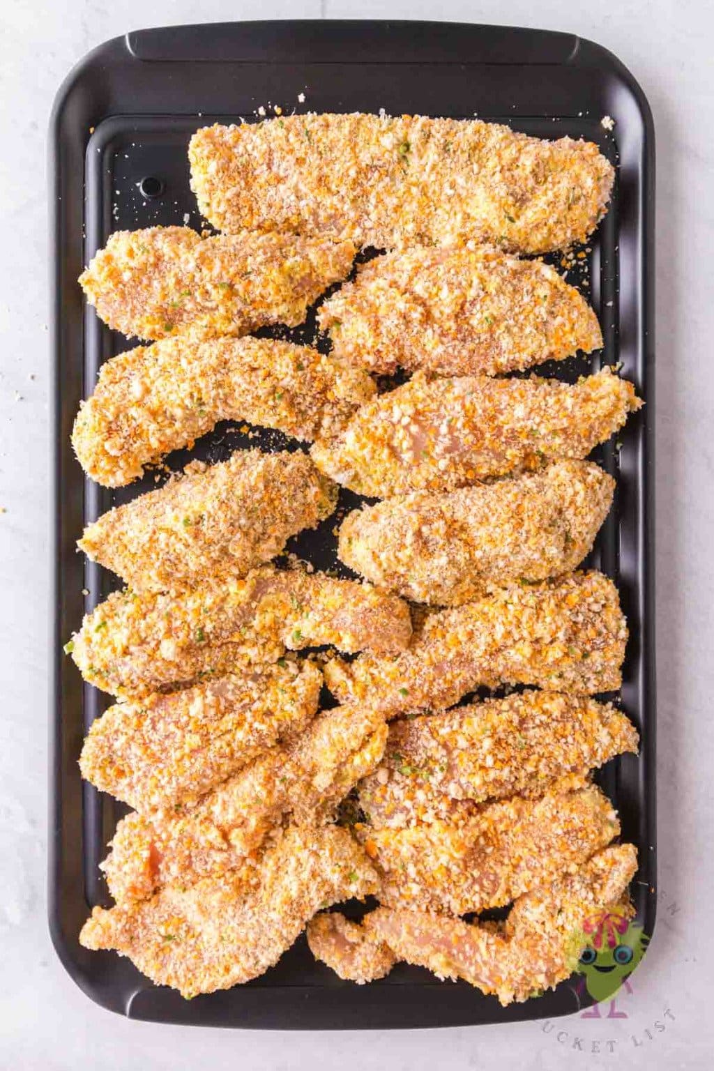 Crispy Chicken Fillets - The Kitchen Bucket List
