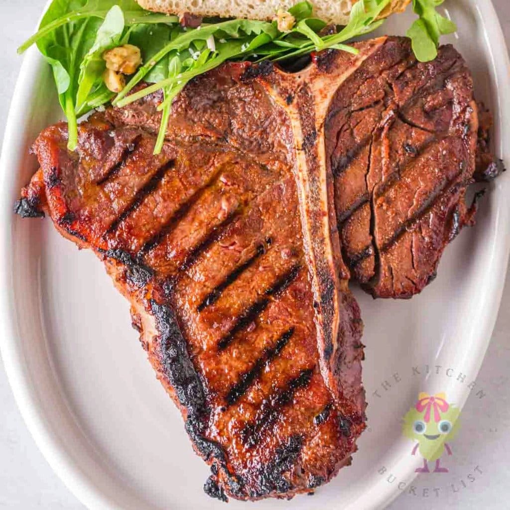 Grilled T-Bones and Top Sirloin Steaks - The Kitchen Bucket List