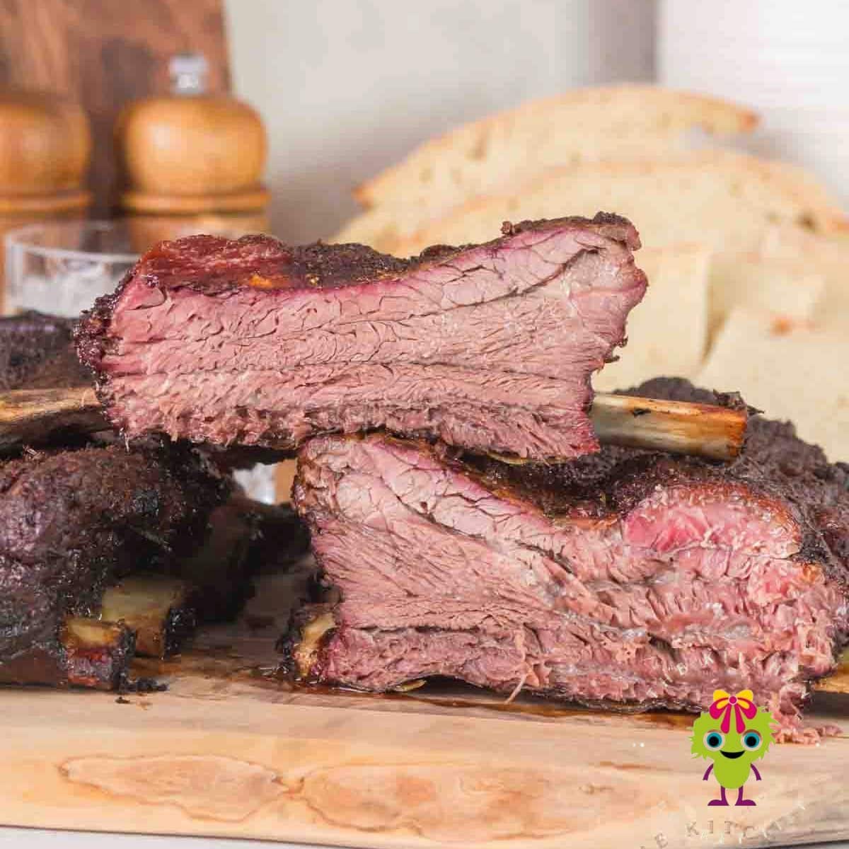 Smoking beef short ribs - The Kitchen Bucket List