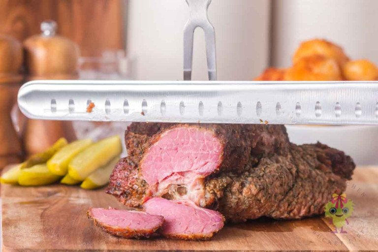 Smoked corned beef brisket - The Kitchen Bucket List