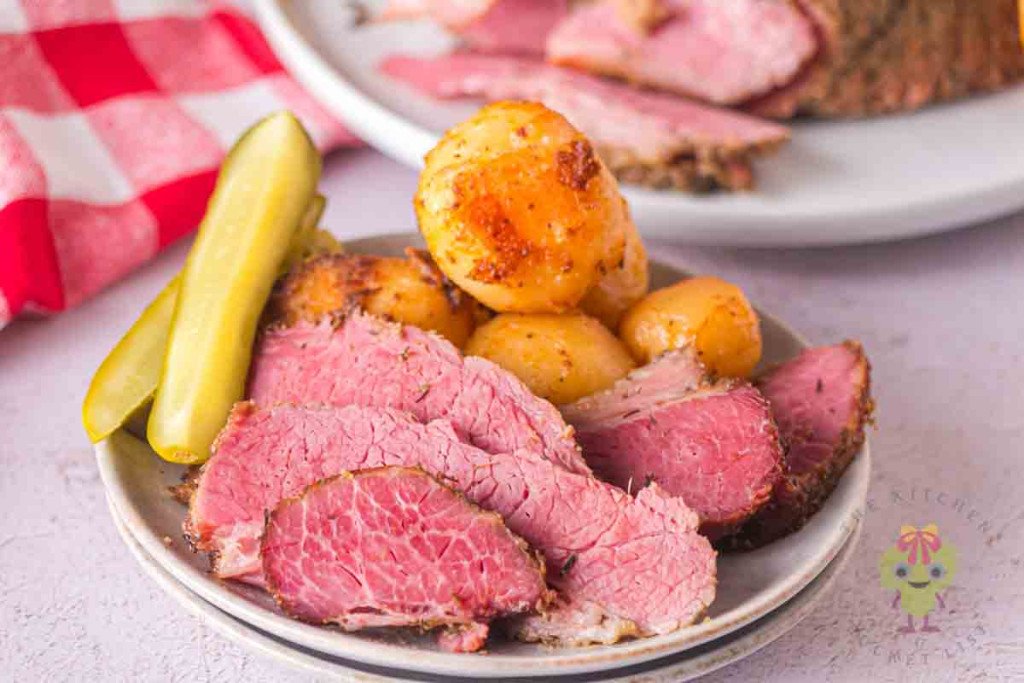 Smoked corned beef brisket - The Kitchen Bucket List