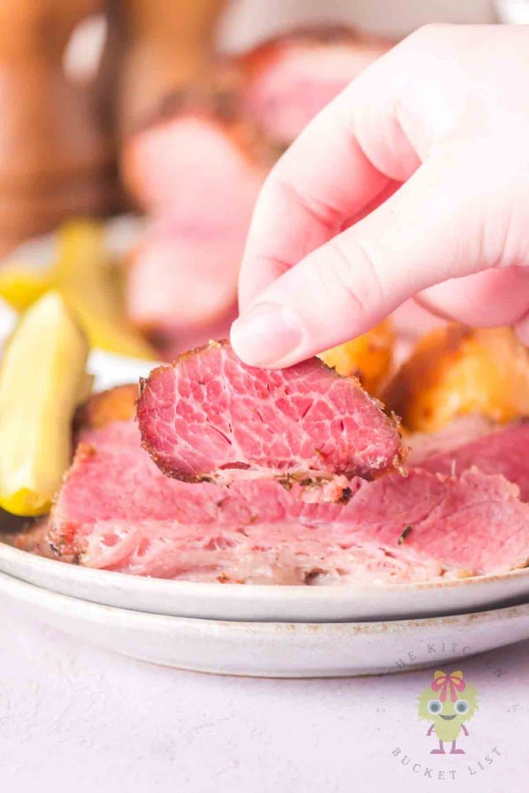 Smoked corned beef brisket - The Kitchen Bucket List