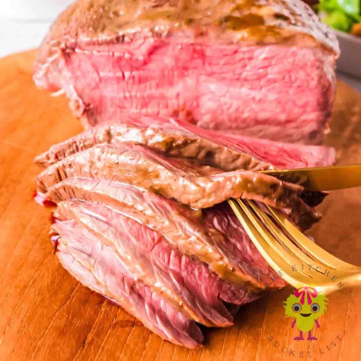 Smoked sirloin tip roast - The Kitchen Bucket List