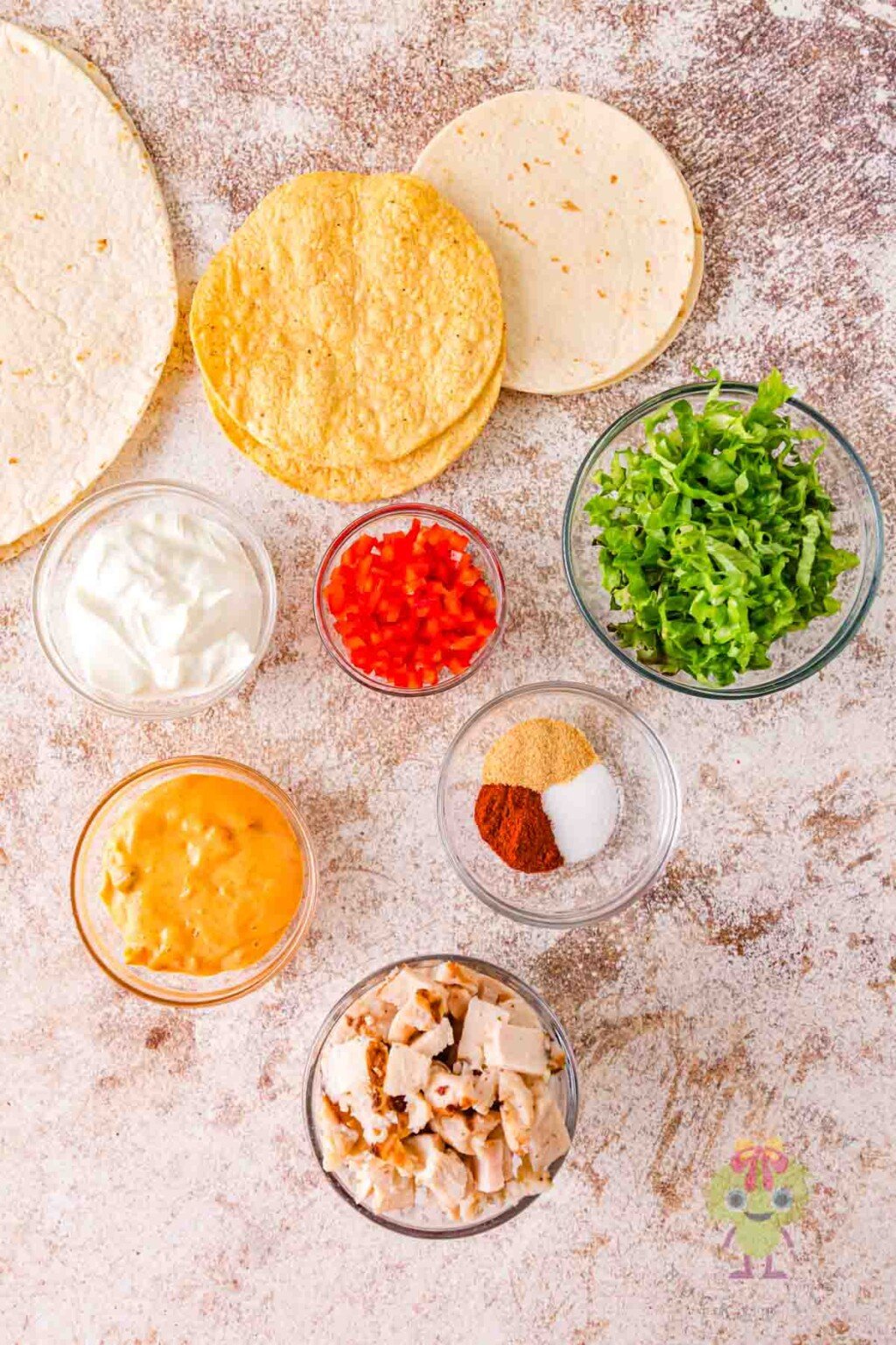 Chicken crunchwrap - The Kitchen Bucket List